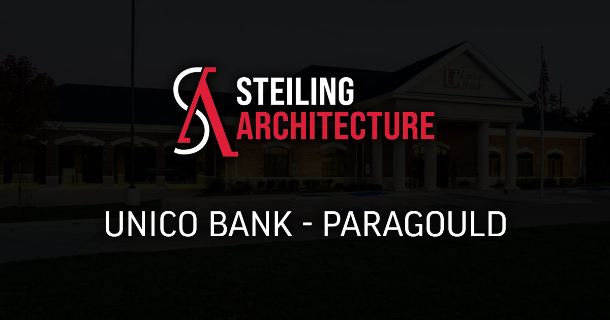 Unico Bank Paragould - Steiling Architecture